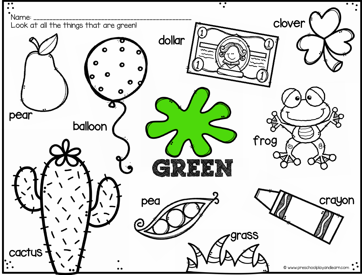 Color Maths - Color Math Activities for Preschoolers