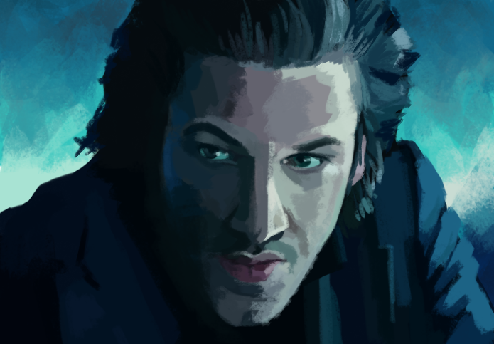 Seven Blue Orchids: Photoshop Character Sketches: Gaspard Ulliel ...