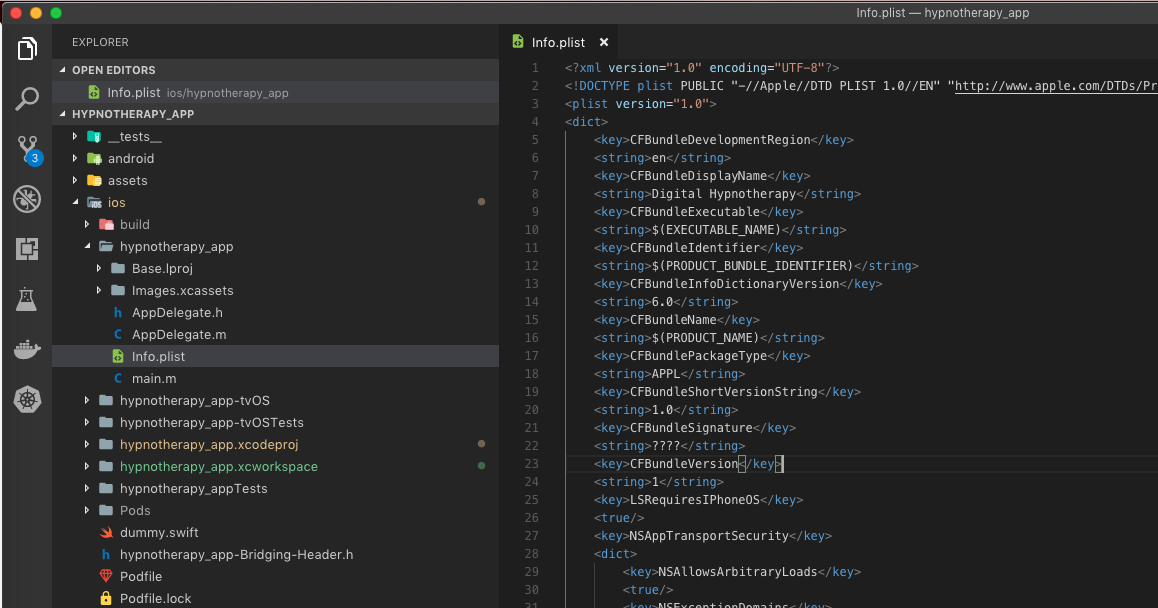 Adding a space to your iOS App Name