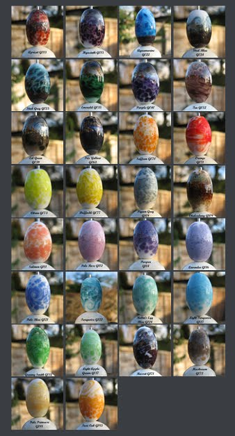 Jolene Beads: Gaffer Frit Colour Chart