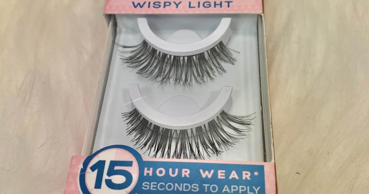 Eylure Pre-Glued Wispy Light No. 117 Lashes Review - The Shades Of U
