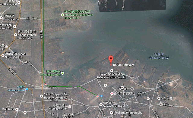 Naval Open Source INTelligence: Dalian shipyard to build China's first ...