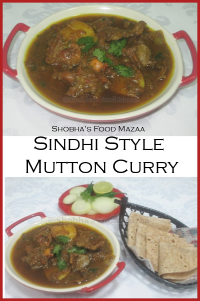 Shobha's Food Mazaa: TEEVAN ( Sindhi Mutton Curry )