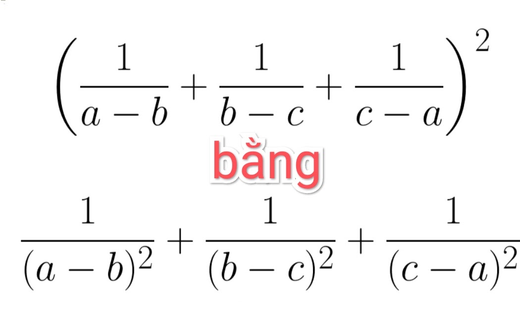 Ch ng Minh 1 a b 1 b c 1 c a 1 a b 1 b c 1 c a To n