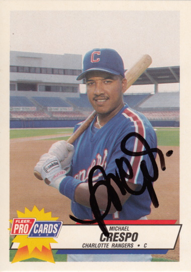 Daily Autograph: Michael Crespo