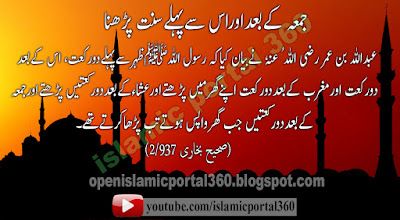 Jumma Mubarak Hadees in urdu