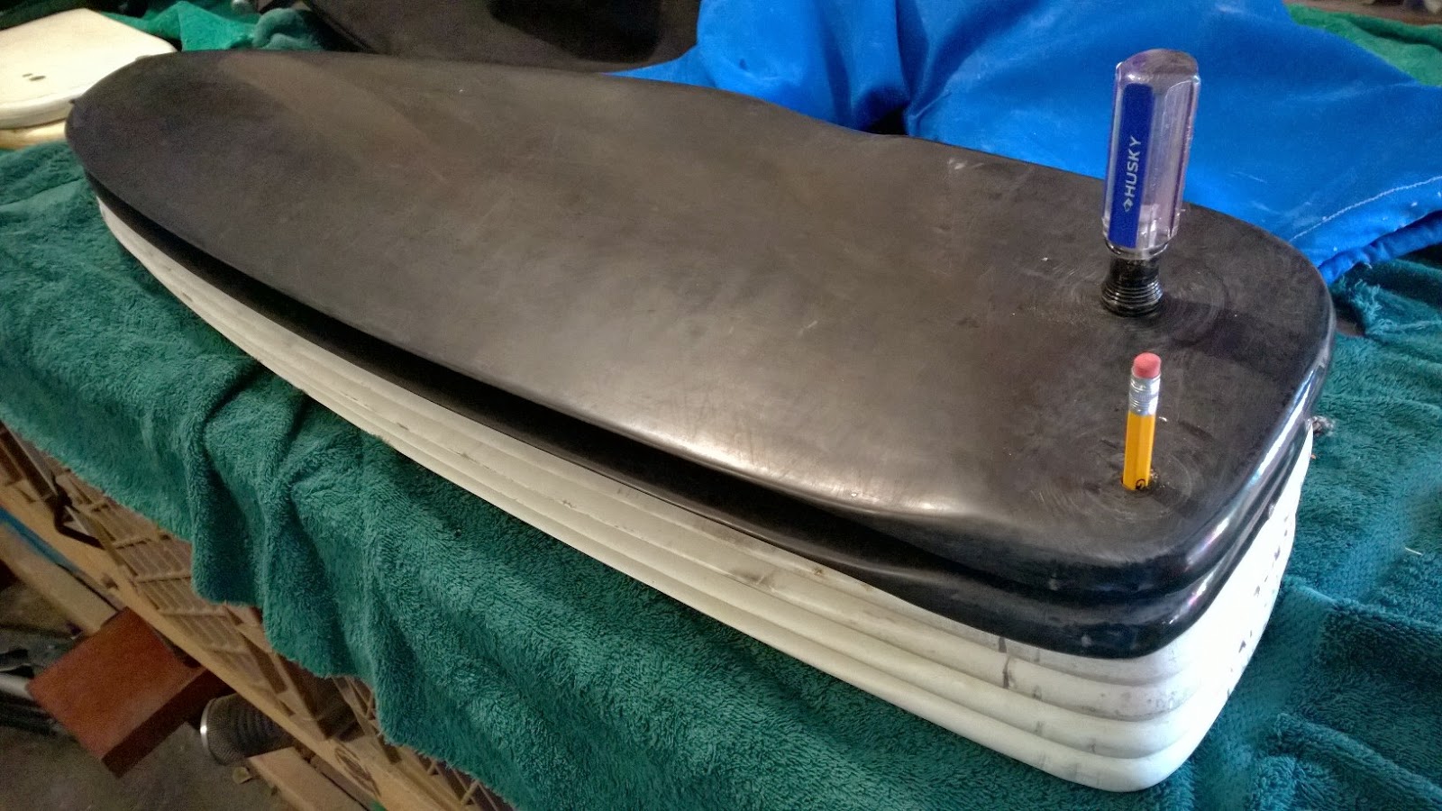 Restoring Hobie 16 EPO Rudders: Hobie 16 EPO Rudder Comparison