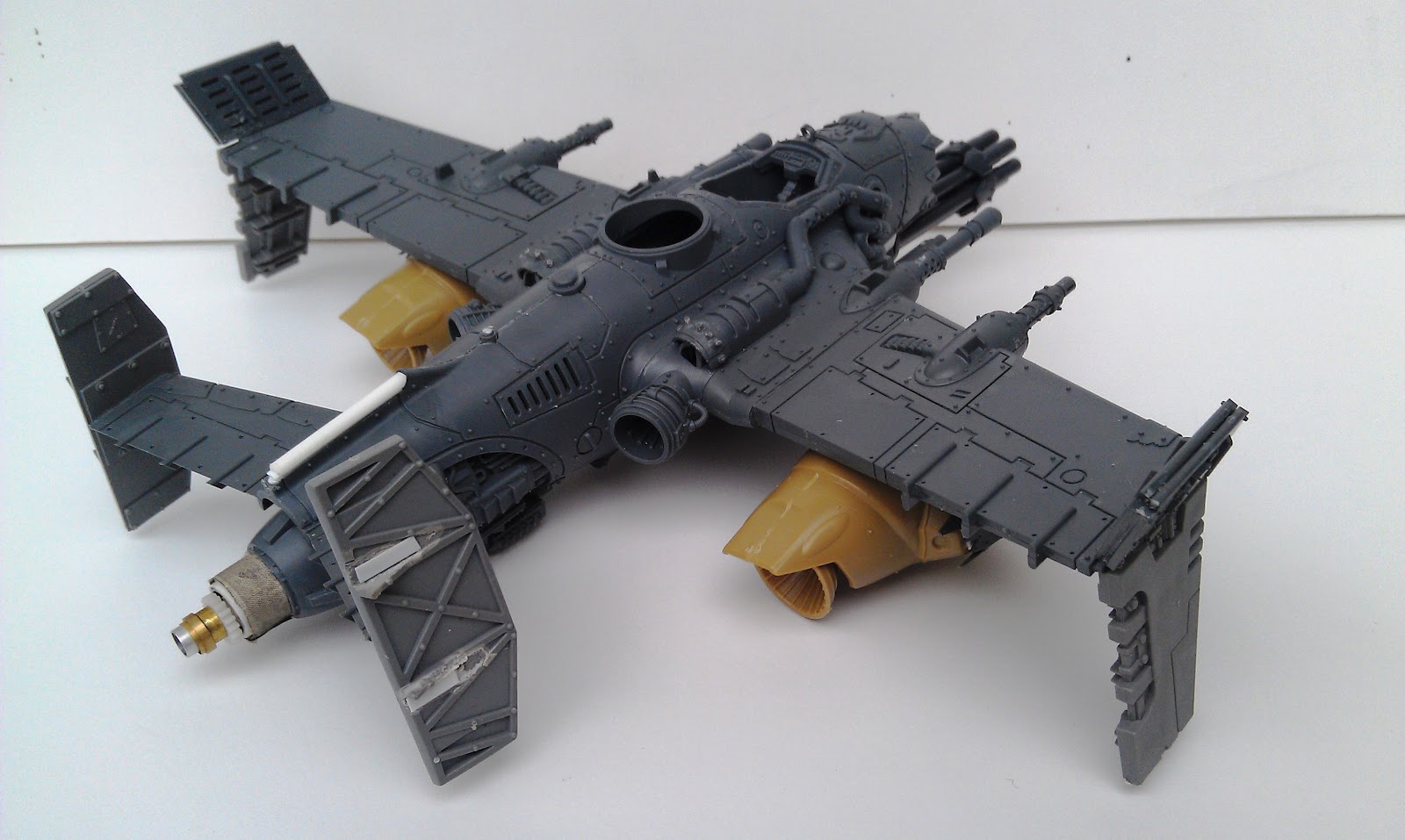 AddictedToStyrene: WH40K: Even More Dakka on the Dakkajet!