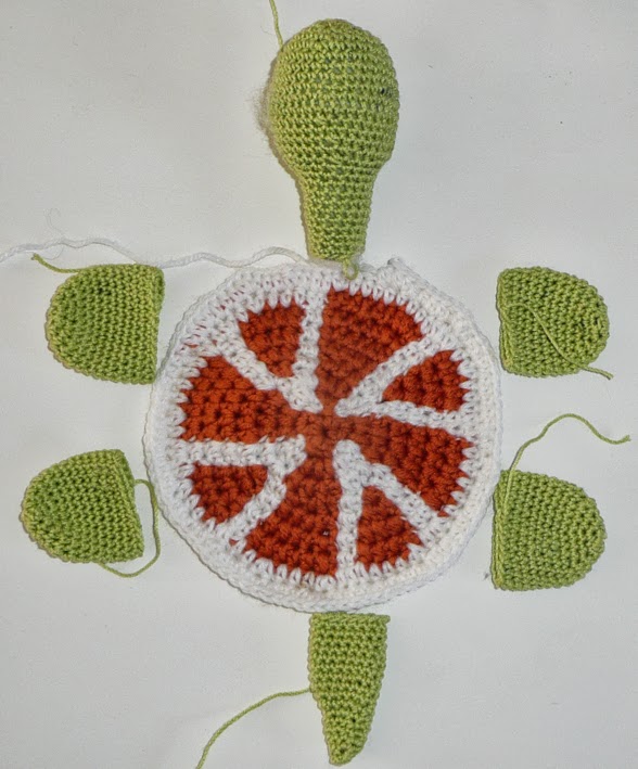 Sa invatam sa crosetam si sa tricotam: Broasca testoasa crosetata