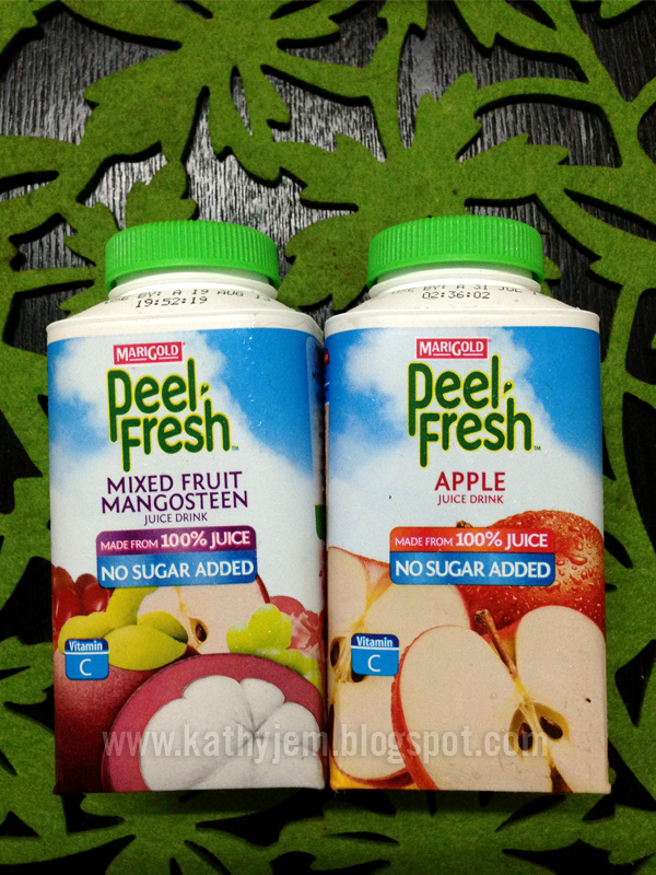kathyjem: Minuman Marigold Peel Fresh di Hari Raya