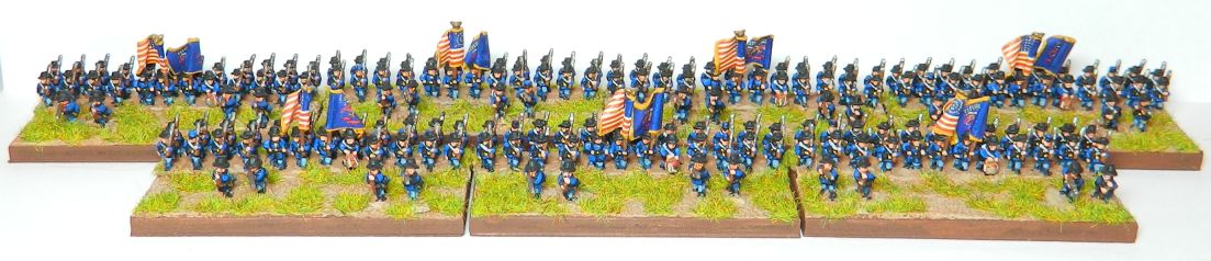 MacPhee's Miniature Men: 6mm Union Infantry
