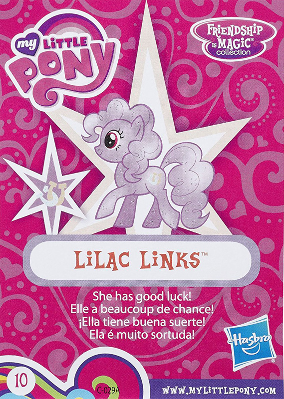 MLP Lilac Links Blind Bag Cards | MLP Merch