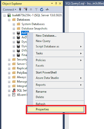 AX/D365 Technical Blog: D365 Finance VSTS/ azure devops DB sync fails ...