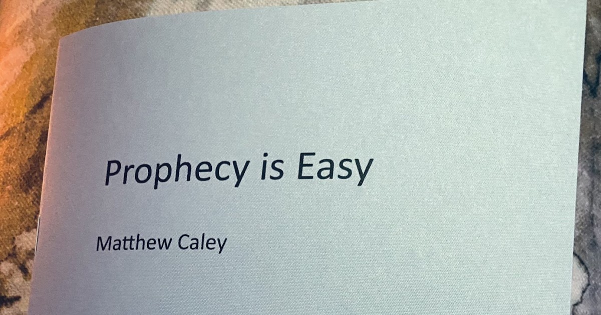 Interview with Matthew Caley by Tom Bland