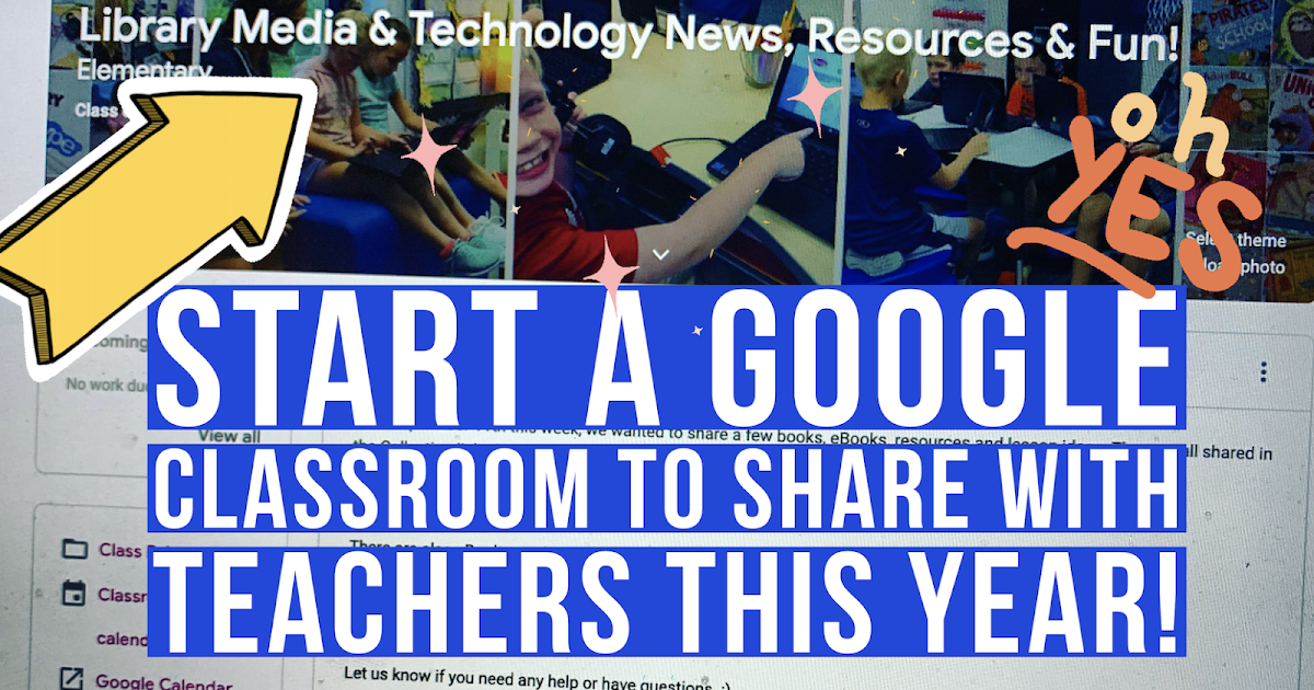 The Library Voice: Start A Google Classroom To Share With Your Teachers ...
