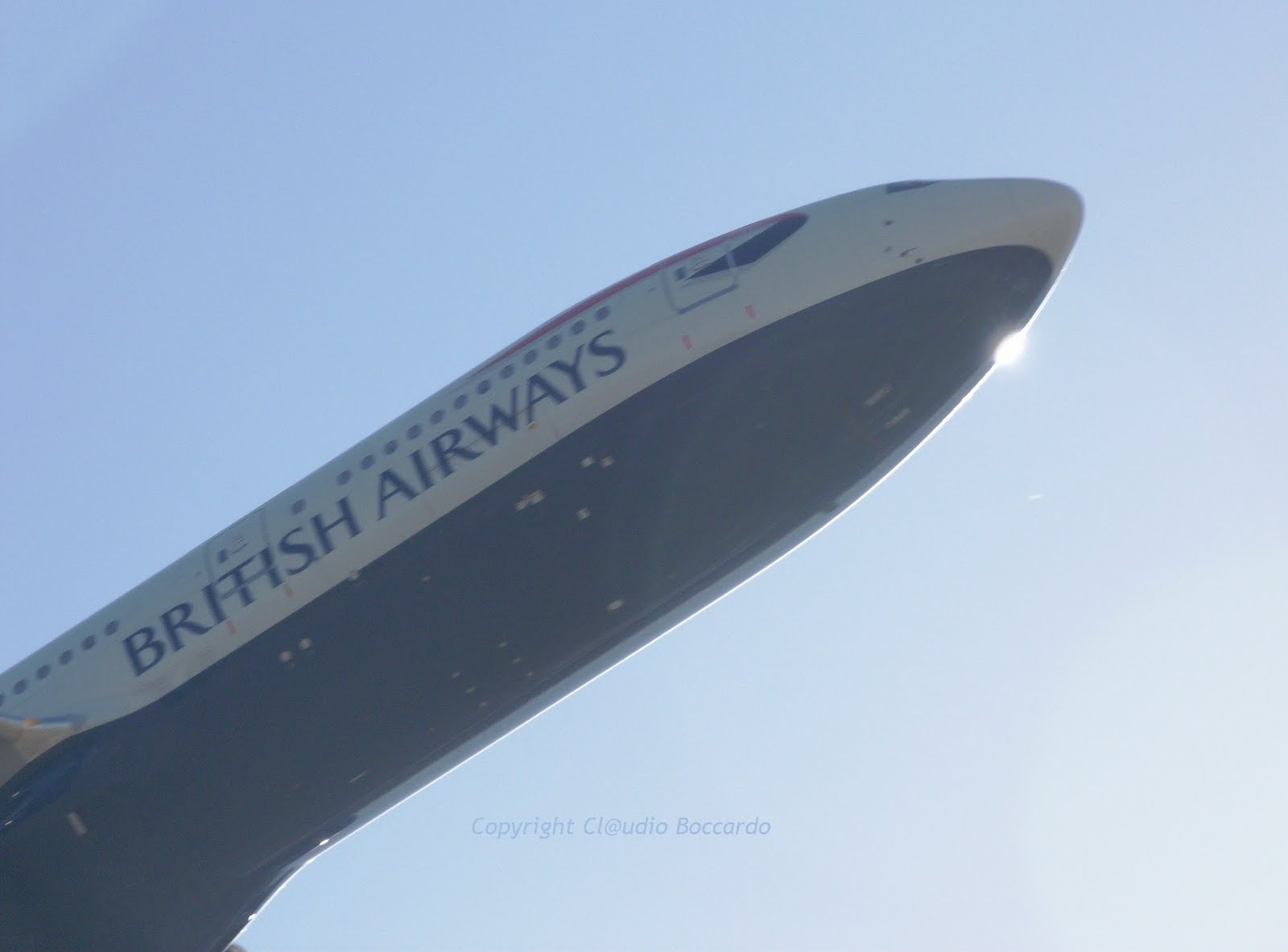 AVIONES en EZEIZA: Vuelo BA244