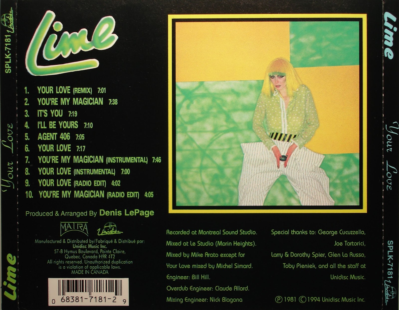 MI COLECCION DE MUSICA: Lime - Your Love