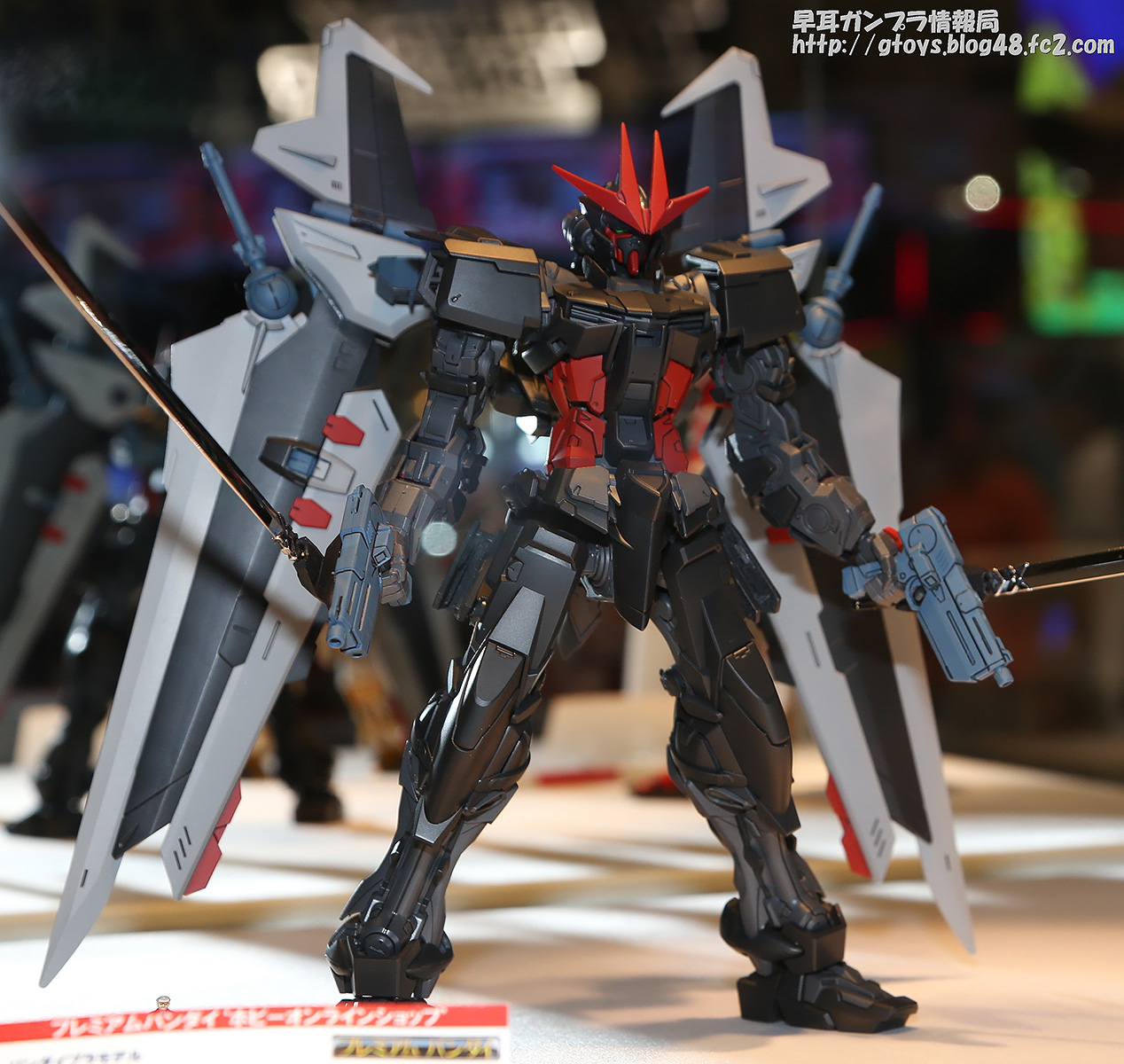 GUNDAM GUY: MG 1/100 Astray Noir - On Display @ C3 x Hobby 2013 (Japan ...