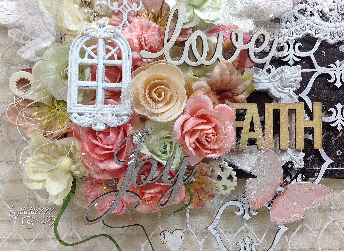 Reneabouquets: Inspirational Shabby Chic Wall Art