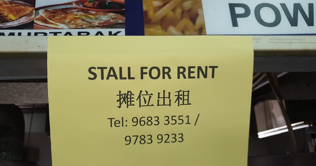Food Stalls for RENT