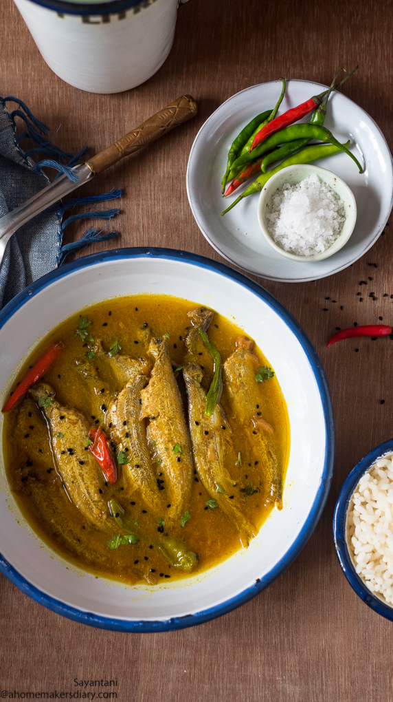 Kajli macher Jhol - A Homemaker's Diary