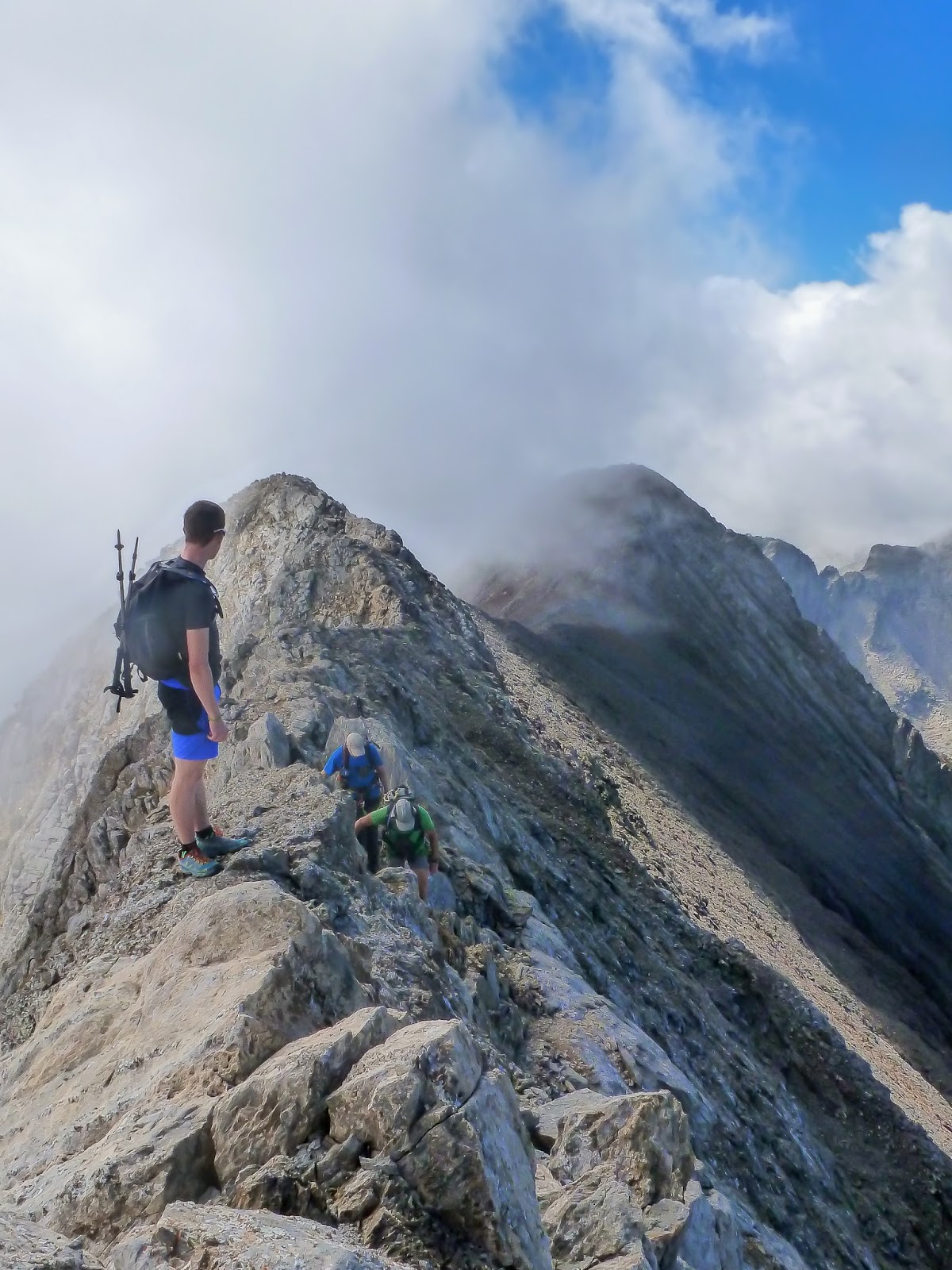 Cresta Espadas-Posets, circular desde Biadós - Rutas por el Pirineo