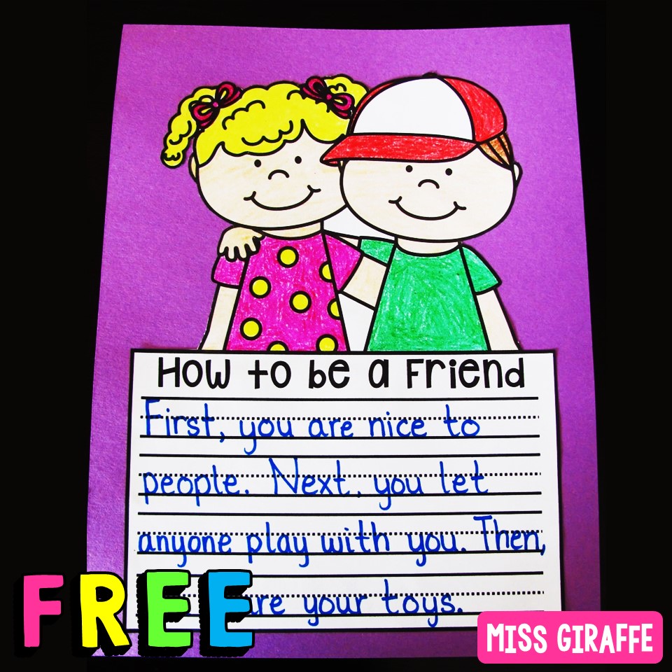 Miss Giraffe's Class: How to Make Writing Fun for 1st Graders