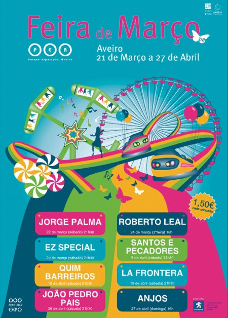 Cartaz Feira de Março 2020 em Aveiro