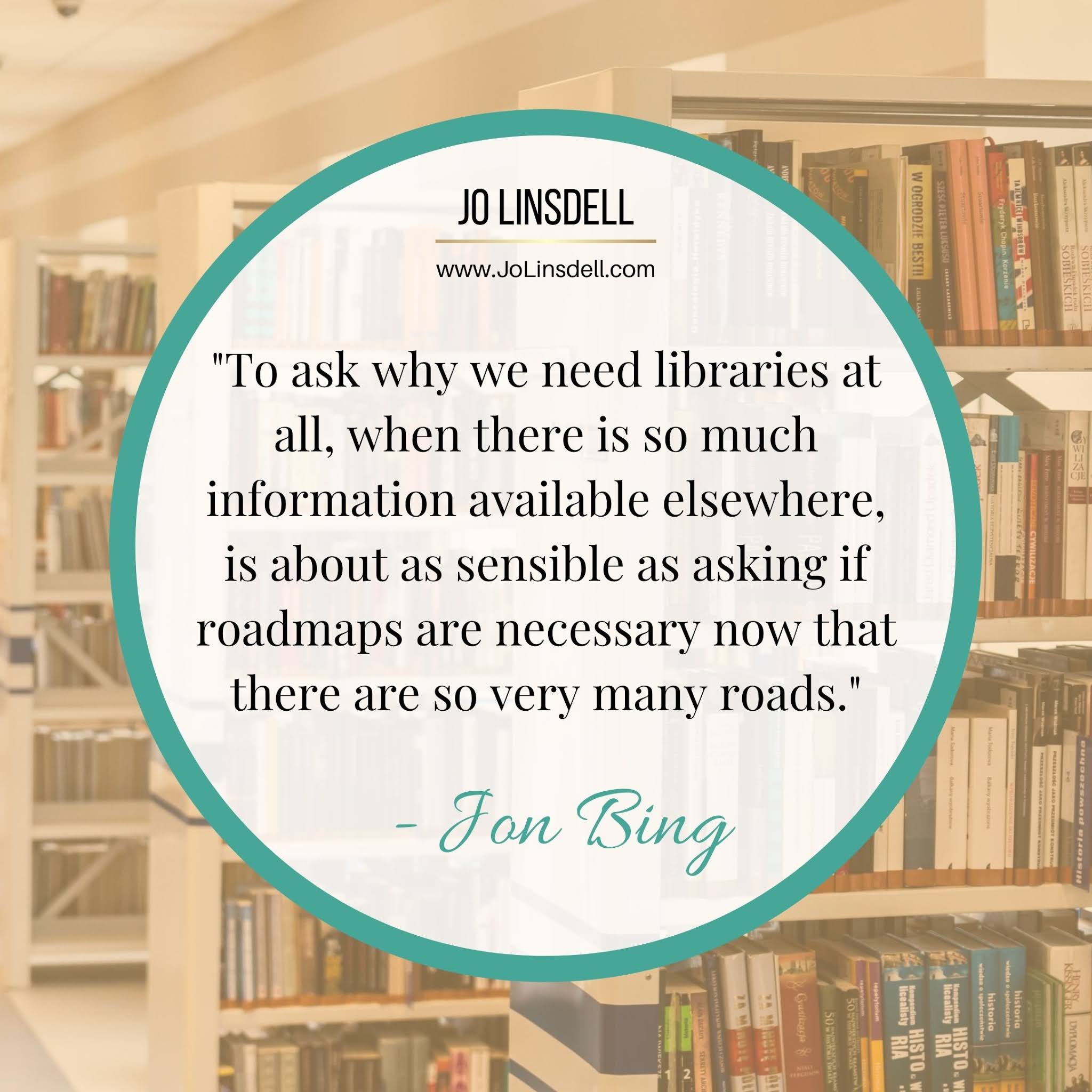 Quotes About Libraries | Jo Linsdell