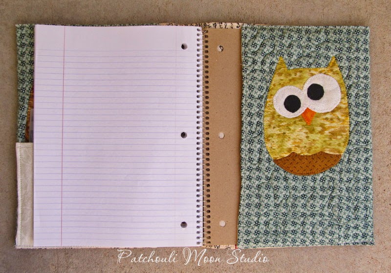 Patchouli Moon Studio: Owl Theme Notebook Cover