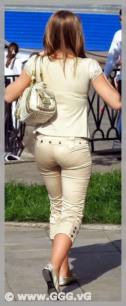 Girl in pants on the street | Girls, Girls, Girls vs. Girls