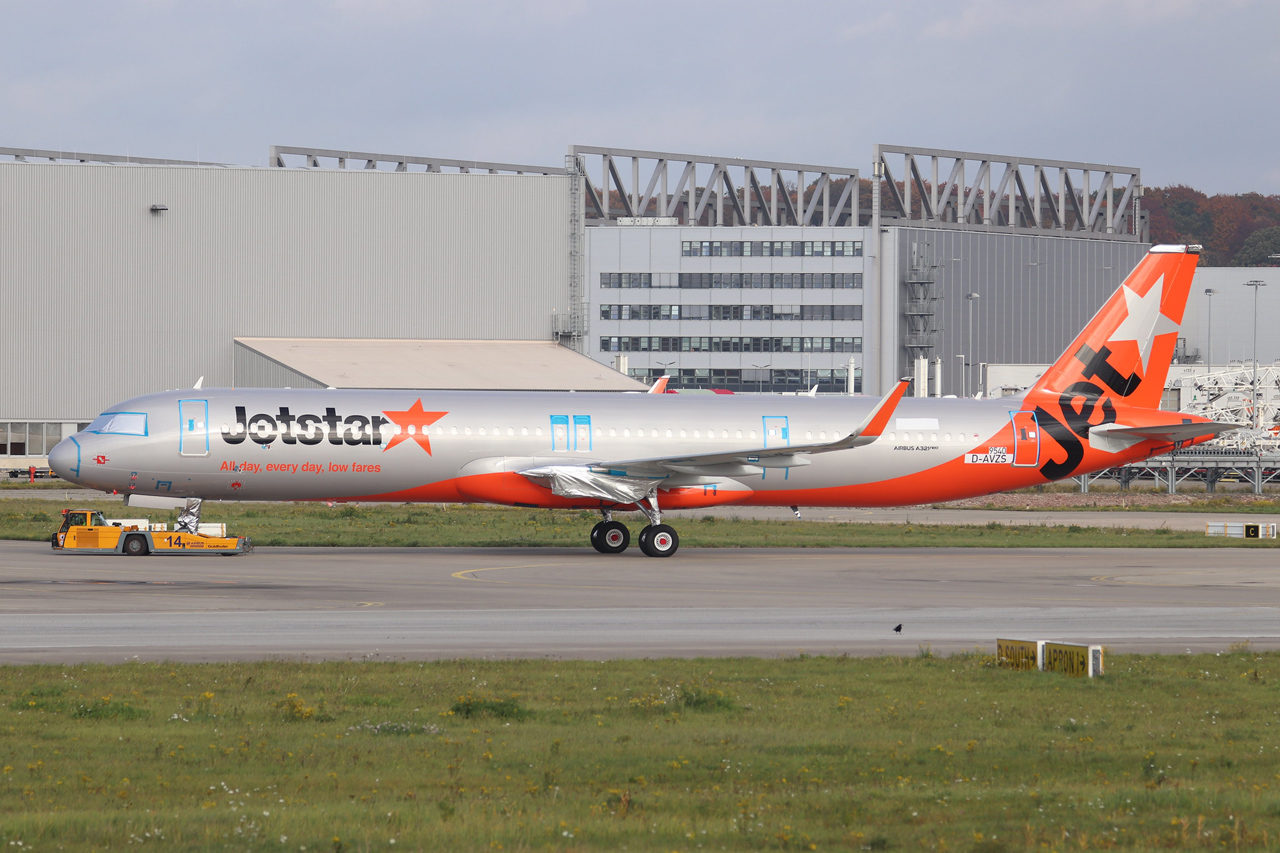Airbus Hamburg Finkenwerder News: A321-251NX, Jetstar Airways, D-AVZS ...
