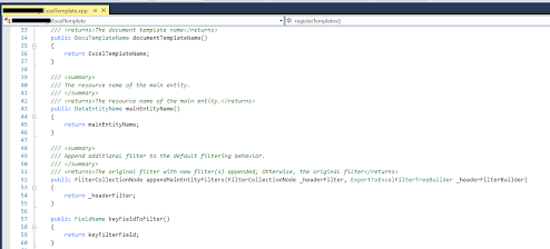 Create Custom document template in D365 F&O