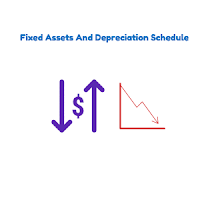 Fixed Assets And Depreciation Schedule