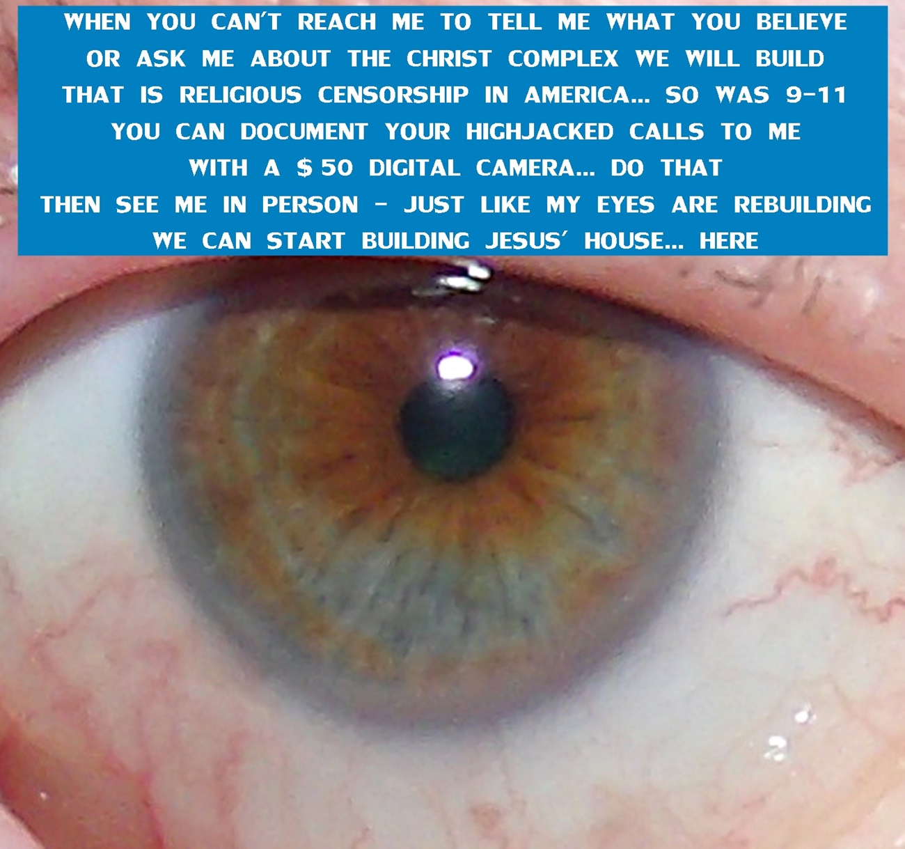 STIGMATA EYES AND WOUNDS