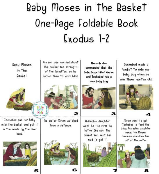 Baby Moses | Bible Fun For Kids