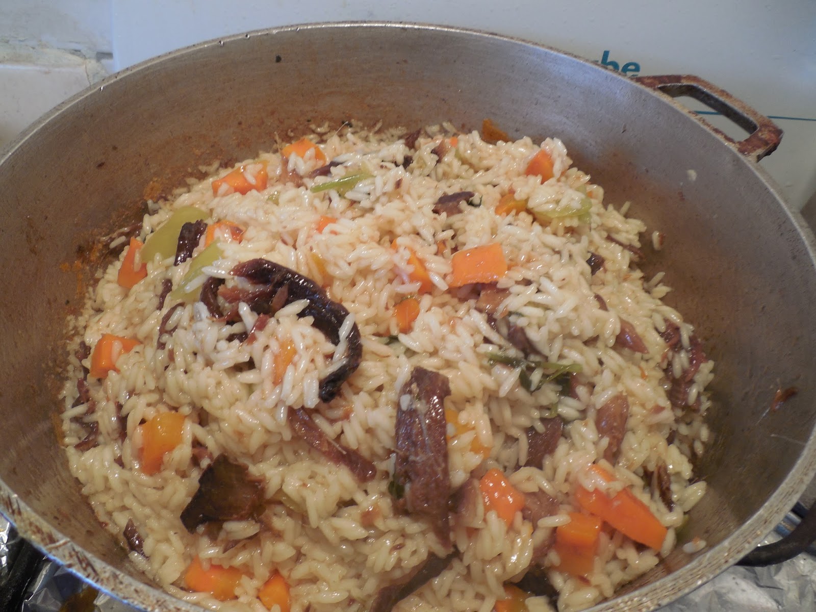 Cocina casera República Dominicana: Locrio de arenque