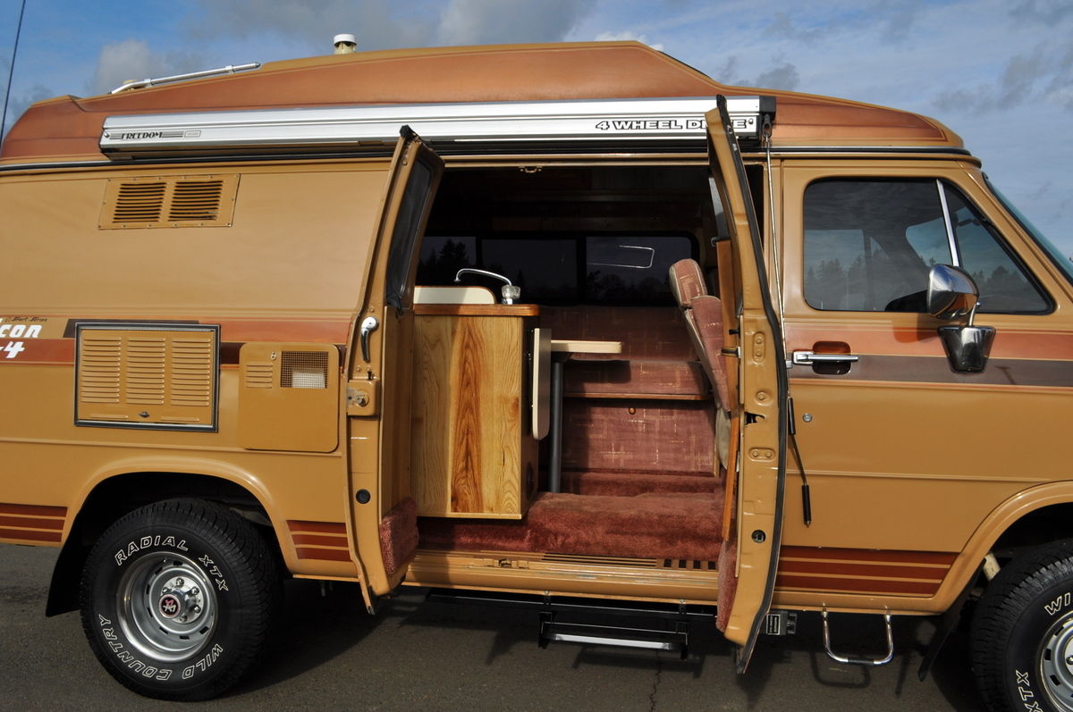Go Anywhere Motorhome: 1989 Chevrolet G20 Falcon Intervec 4X4 ...