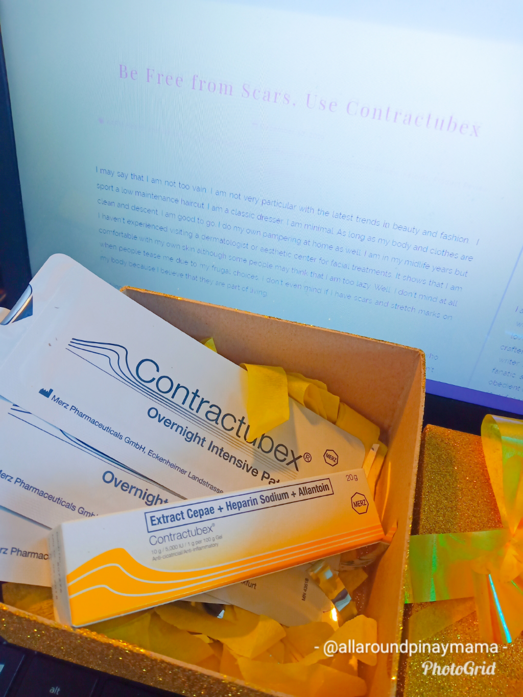 Be Free from Scars, Use Contractubex | All-Around Pinay Mama