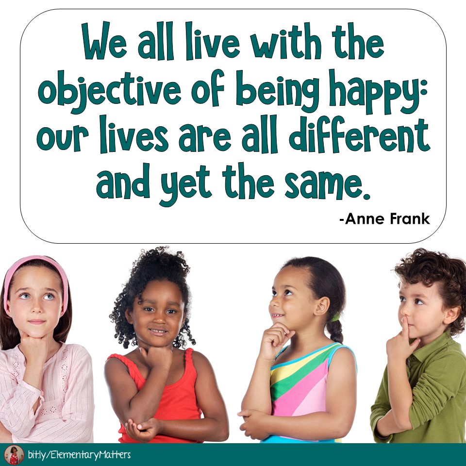 Elementary Matters: Diversity Matters: Celebrating Our Differences