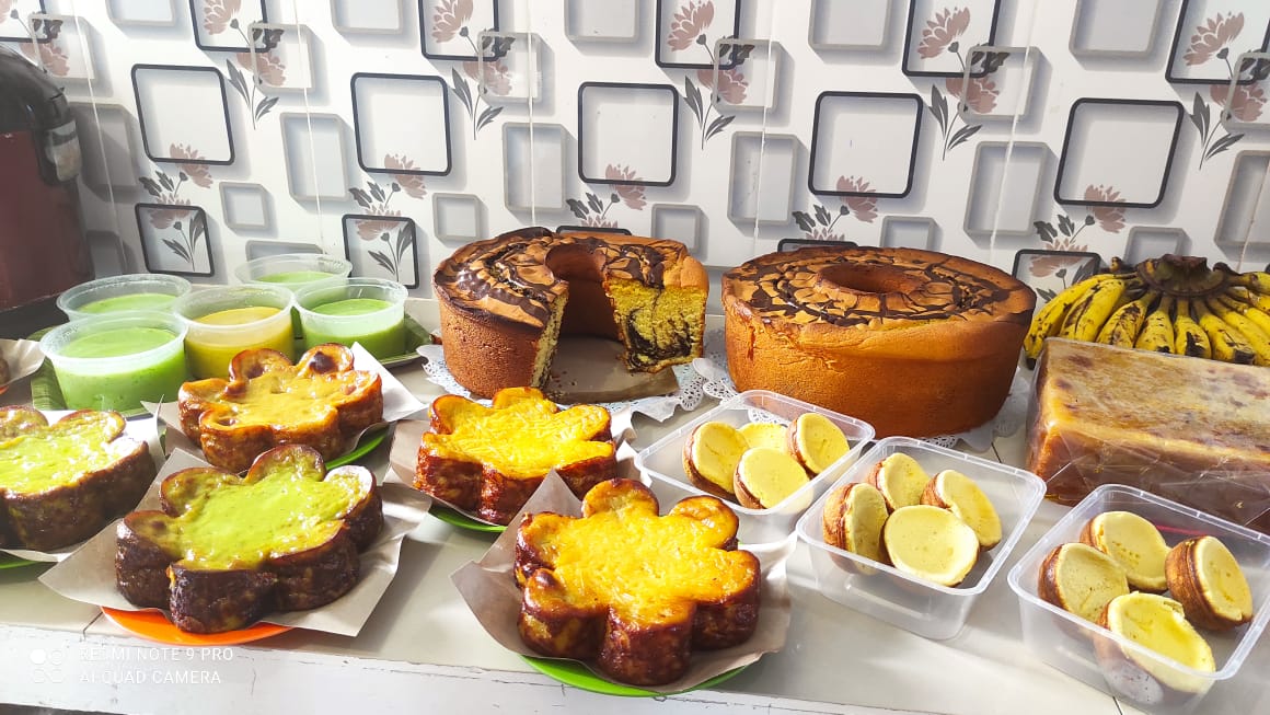 Kue khas Banjarmasin : Bingka Telur olahan Ibu Hj.Uning