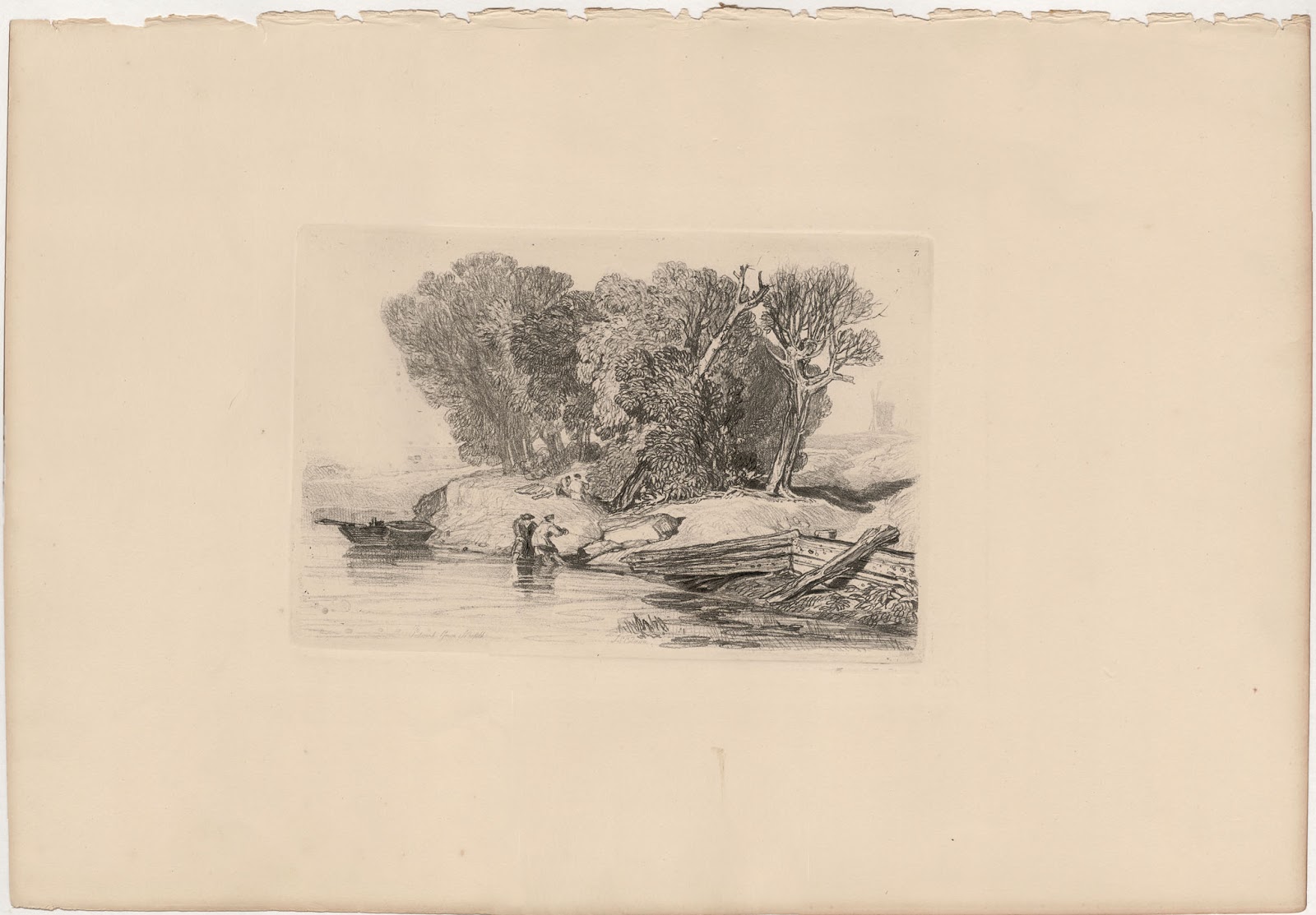 Prints and Principles: JS Cotman’s soft-ground etching “Postwick Grove ...
