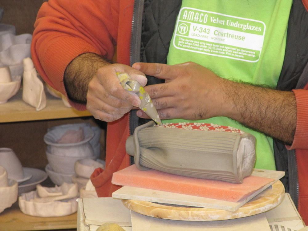 Creative with clay: Pottery by Charan Sachar: Extruder Workshop at ...