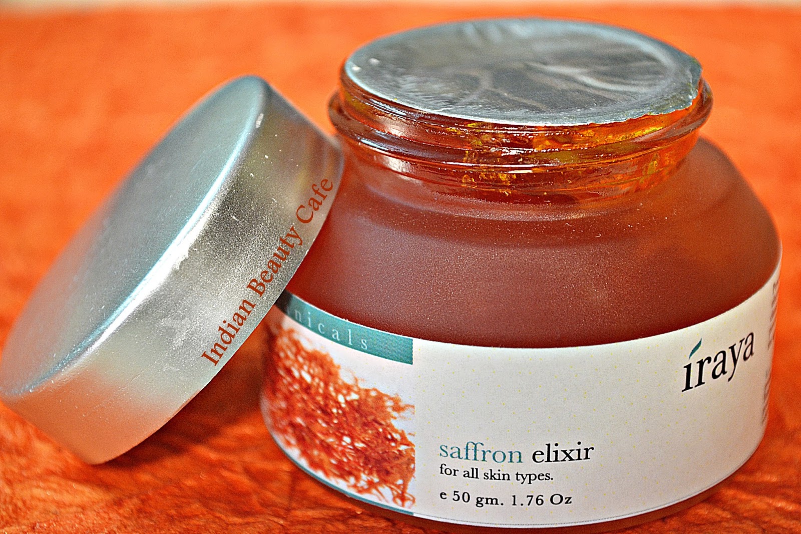 Indian Beauty Cafe: Iraya Saffron Elixir Review