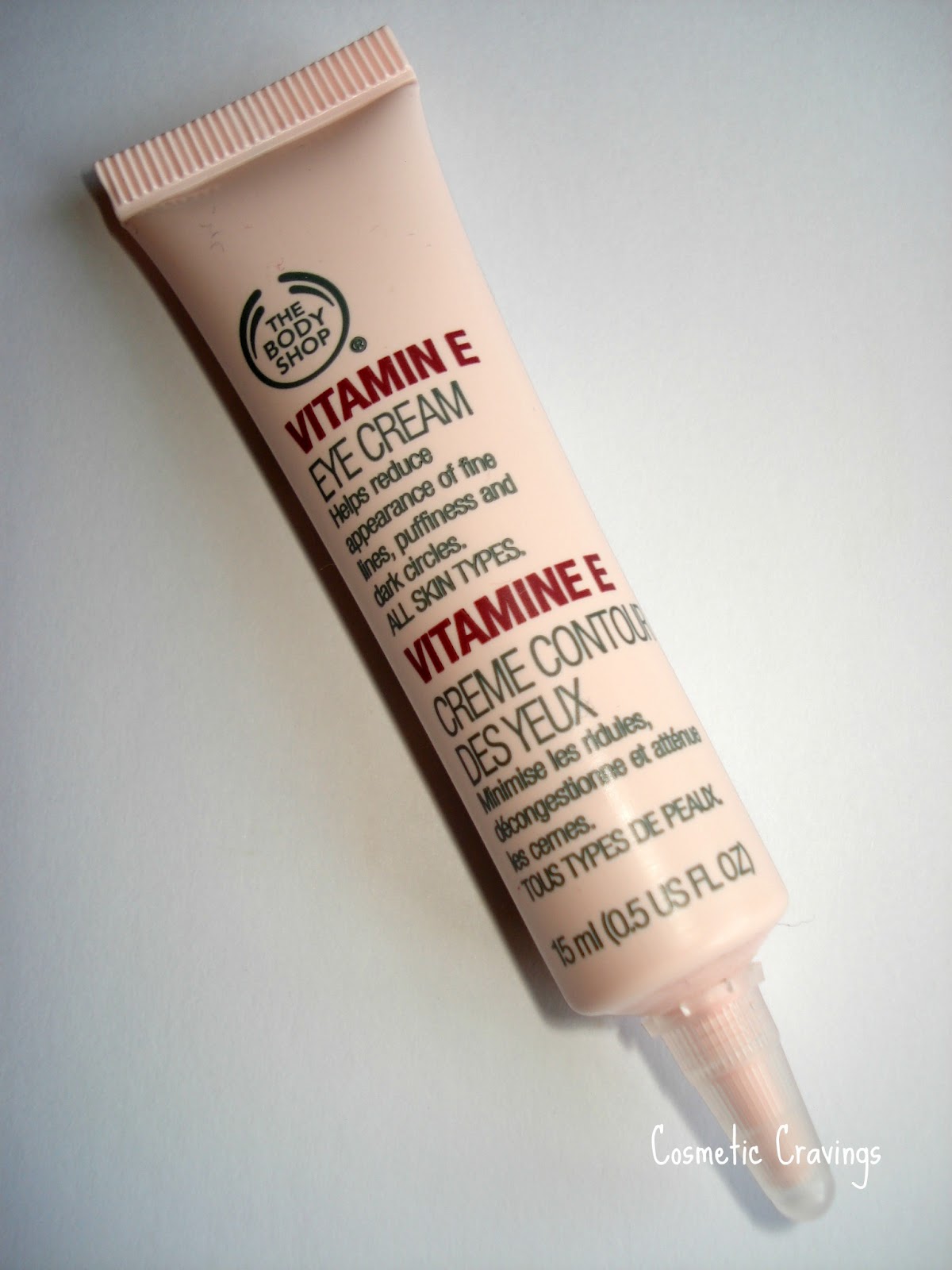 Cosmetic Cravings: Review: The Body Shop Vitamin E Eye Cream Cosmetic Cravings: Review: The Body Shop Vitamin E Eye Cream