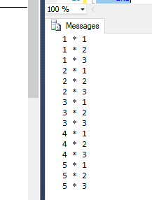 perulangan sql server , while, nested while (loop) | catatanku.noteku
