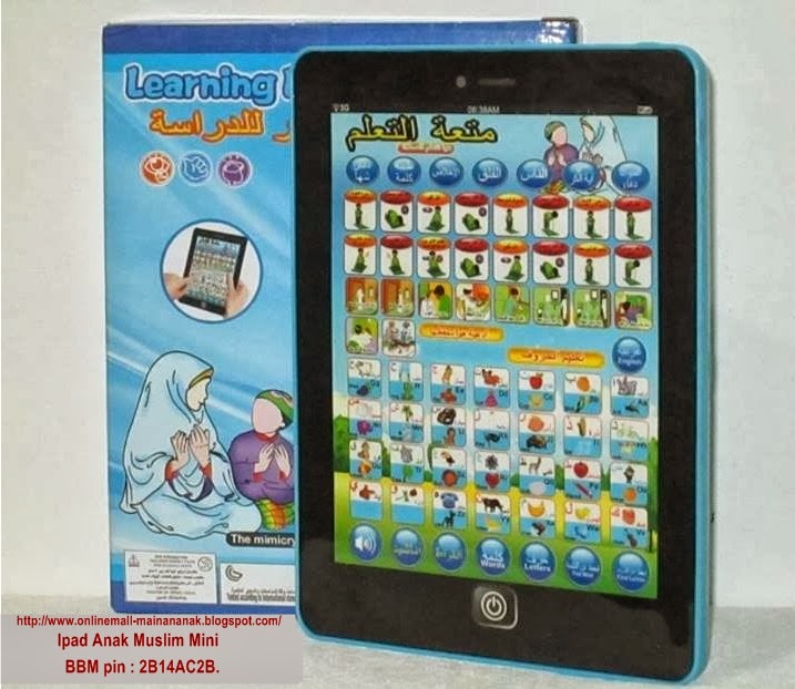 Ipad Anak Muslim Mini - Online Mall Mainan Anak Indonesia