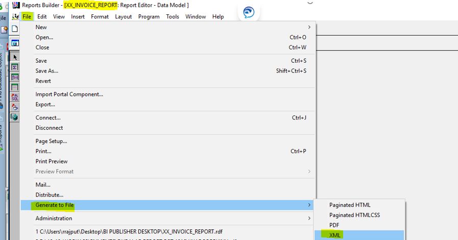 Oracle Application's Blog: How to create xml report in oracle apps r12