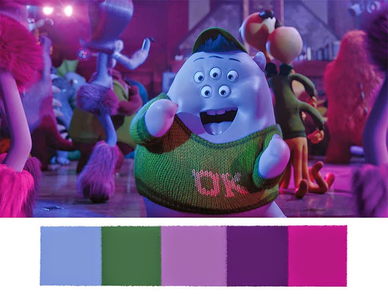 10 Wedding-Worthy Color Palettes from Pixar Movies ~ The Rebellious Brides