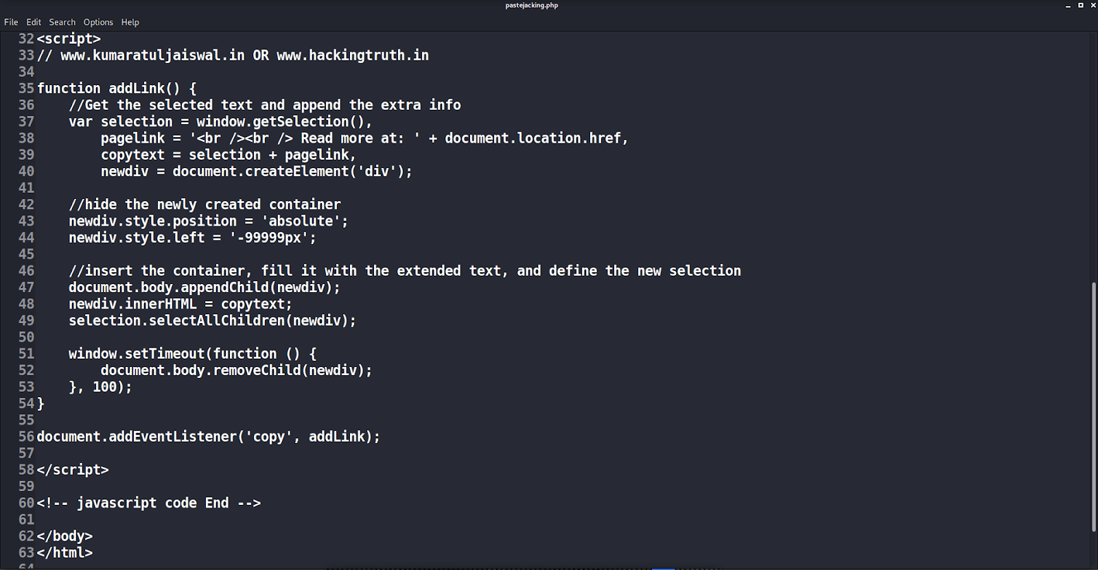 what is PasteJacking and how is it works and prevent it?